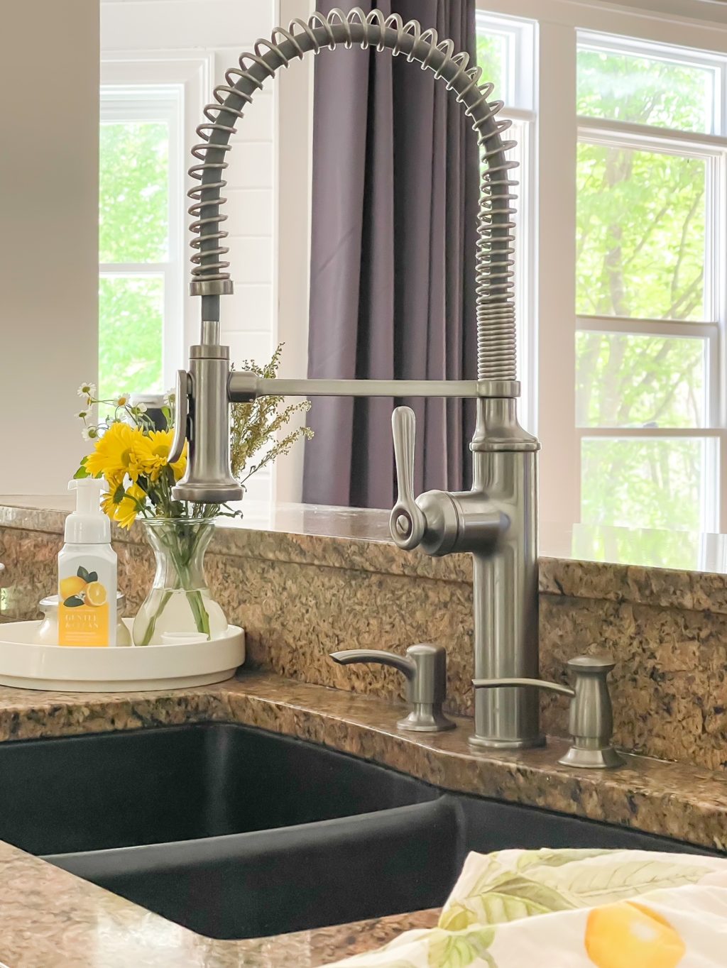 My favorite Kitchen Faucet - Duke Manor Farm by Laura Janning