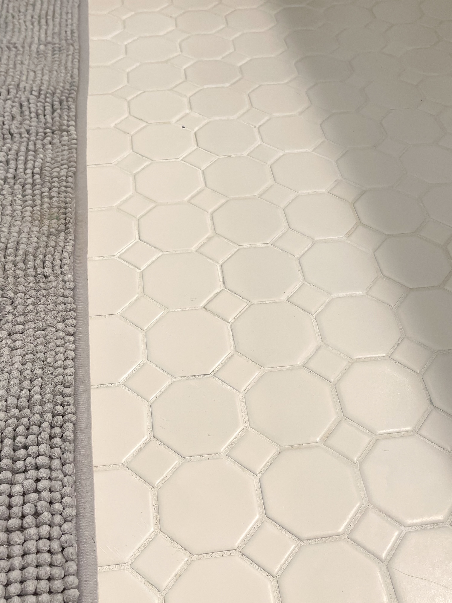 Turning white grout white again - Duke Manor Farm by Laura Janning